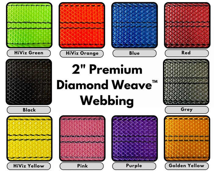 Low Pro Grip DW w Small Welded SJ Hook - Wheel Strap- Length and Color ...